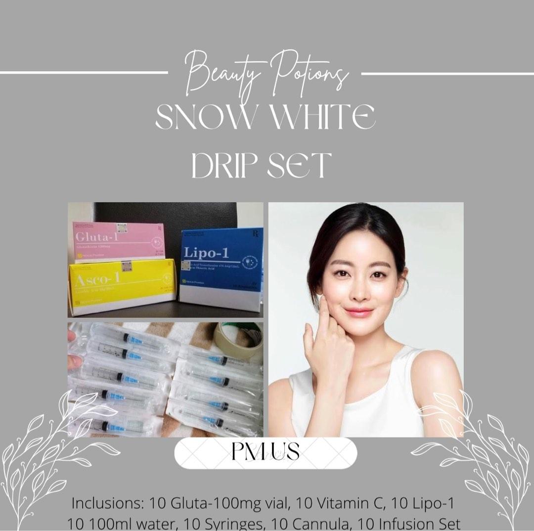 Snow White Drip Set - NEW STOCKS!, Beauty & Personal Care, Face, Makeup ...