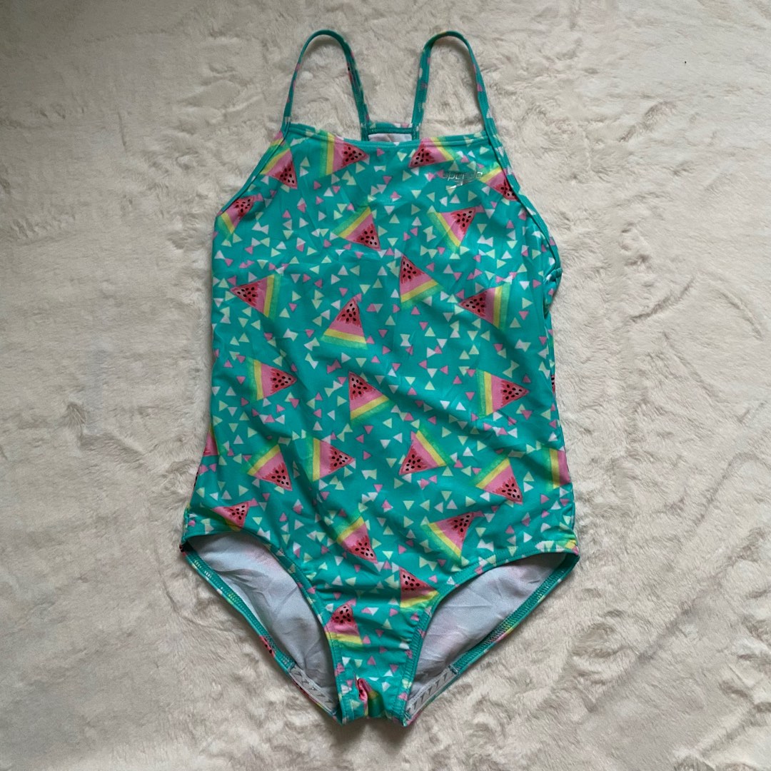 Speedo Watermelon One Piece Swimsuit, Babies & Kids, Babies & Kids ...