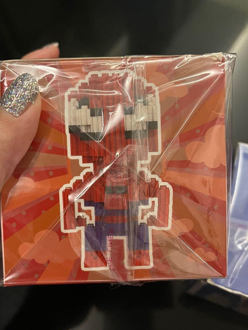 Spiderman & chopper micro blocks, Hobbies & Toys, Toys & Games on Carousell