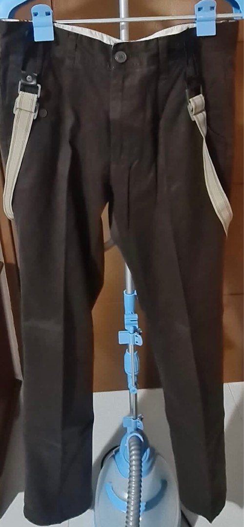 Springfield Jeans Pants with Suspenders, Men's Fashion, Bottoms, Jeans ...