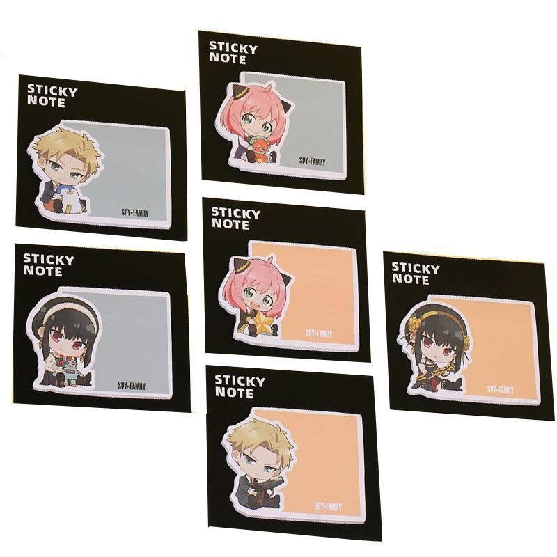 SPY X FAMILY STICKY NOTES SET ANYA YOR ANIME, Hobbies & Toys ...