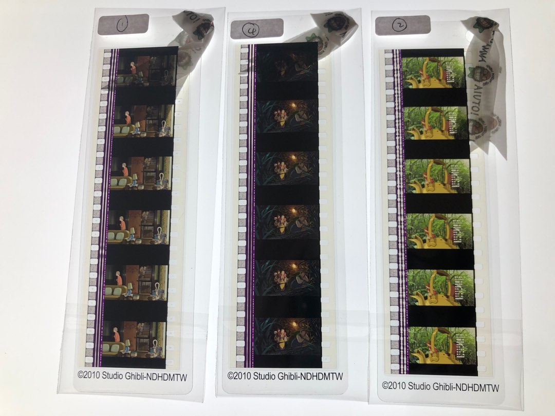 Studio Ghibli Blind Box Filmstrip Bookmarks - Arrietty #1, Hobbies ...