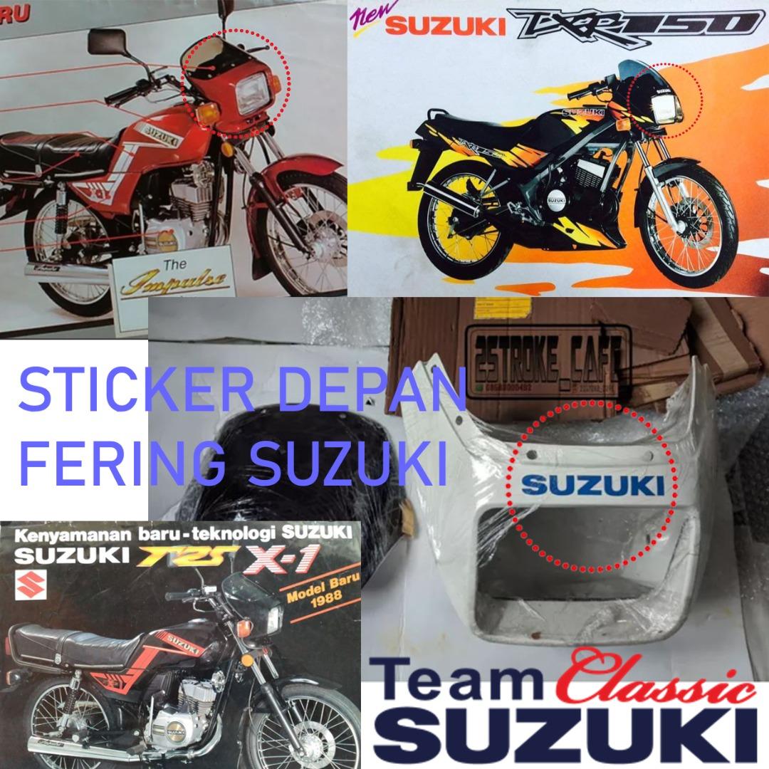 Suzuki Decal Fering Sticker TXR TXR150 TRS118, Auto Accessories on ...