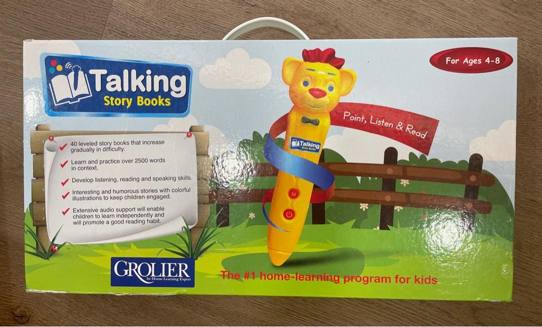 Talking Story Books with Talking Pen Set, Hobbies & Toys, Books ...