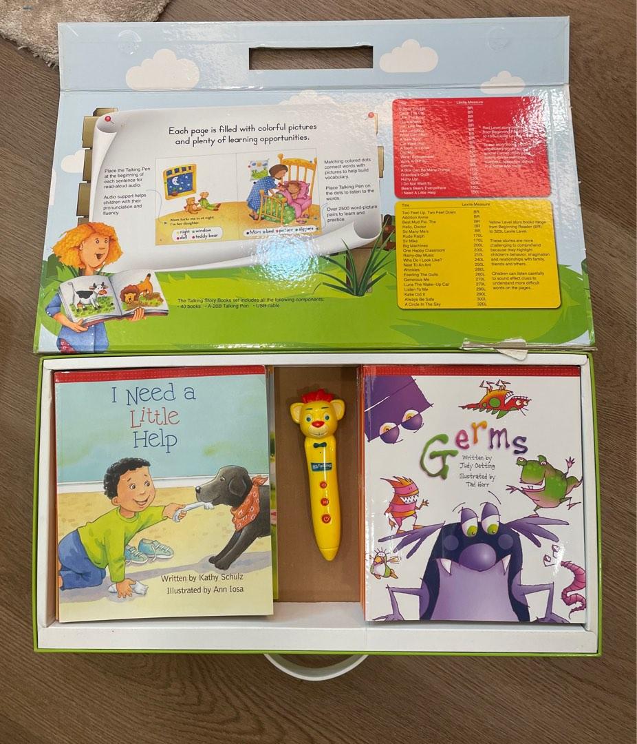 Talking Story Books with Talking Pen Set, Hobbies & Toys, Books ...