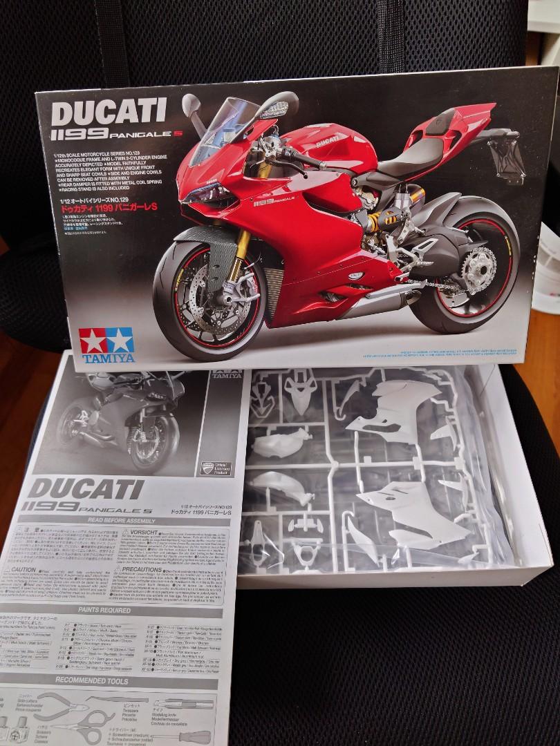 Tamiya Ducati bike kit, Hobbies & Toys, Toys & Games on Carousell