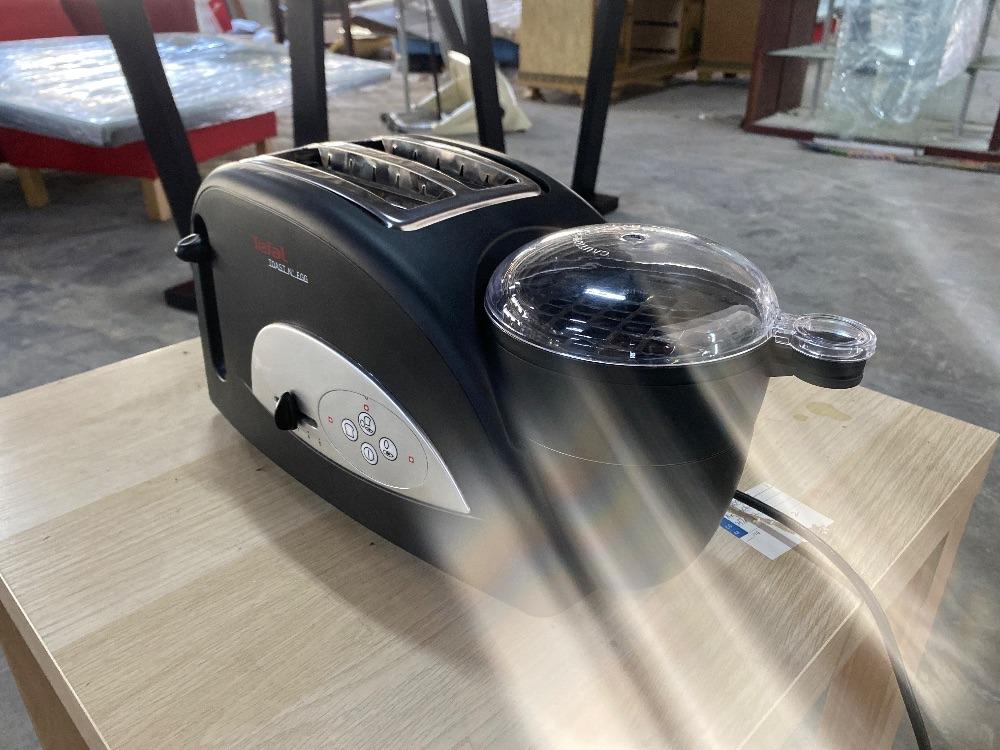 Tefal 2 in 1 Breakfast Toaster + Egg Fryer Black Colour / Pembakar Roti ...