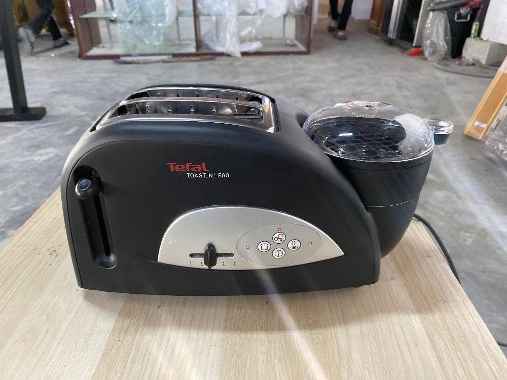 Tefal 2 in 1 Breakfast Toaster + Egg Fryer Black Colour / Pembakar Roti ...