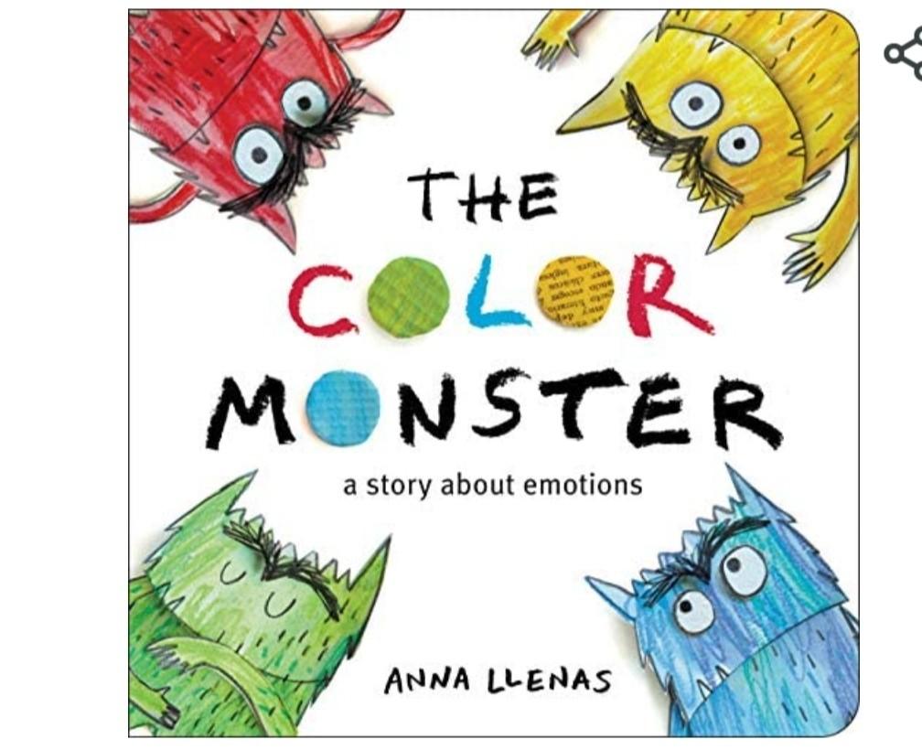 The colour monster book in Mandarin by Anna Llenas, Hobbies & Toys ...