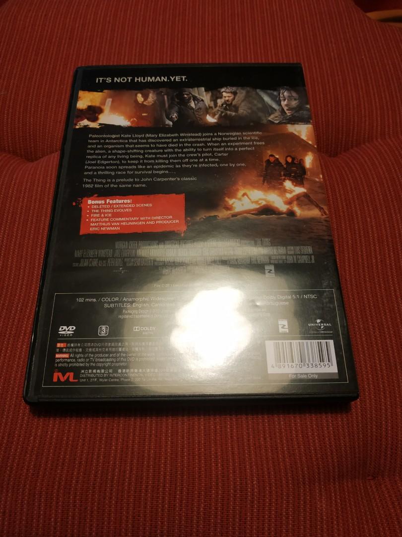 The Thing 2 Movie Collector's Edition, 興趣及遊戲, 音樂樂器 & 配件, 音樂與媒體 - CD 及 ...