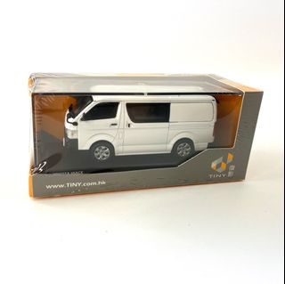 Tiny 微影 1/43 Toyota 豐田 Hiace 白色 貨Van 車牌 Hiace 8, 興趣及遊戲, 玩具 & 遊戲類 - Carousell