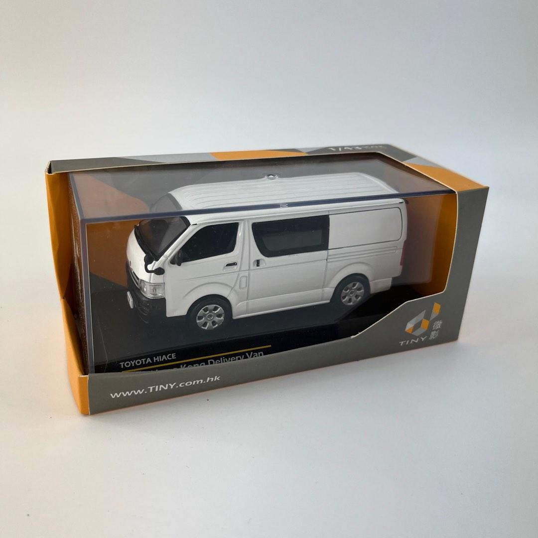 Tiny 微影 1/43 Toyota 豐田 Hiace 白色 貨Van 車牌 Hiace 8, 興趣及遊戲, 玩具 & 遊戲類 - Carousell