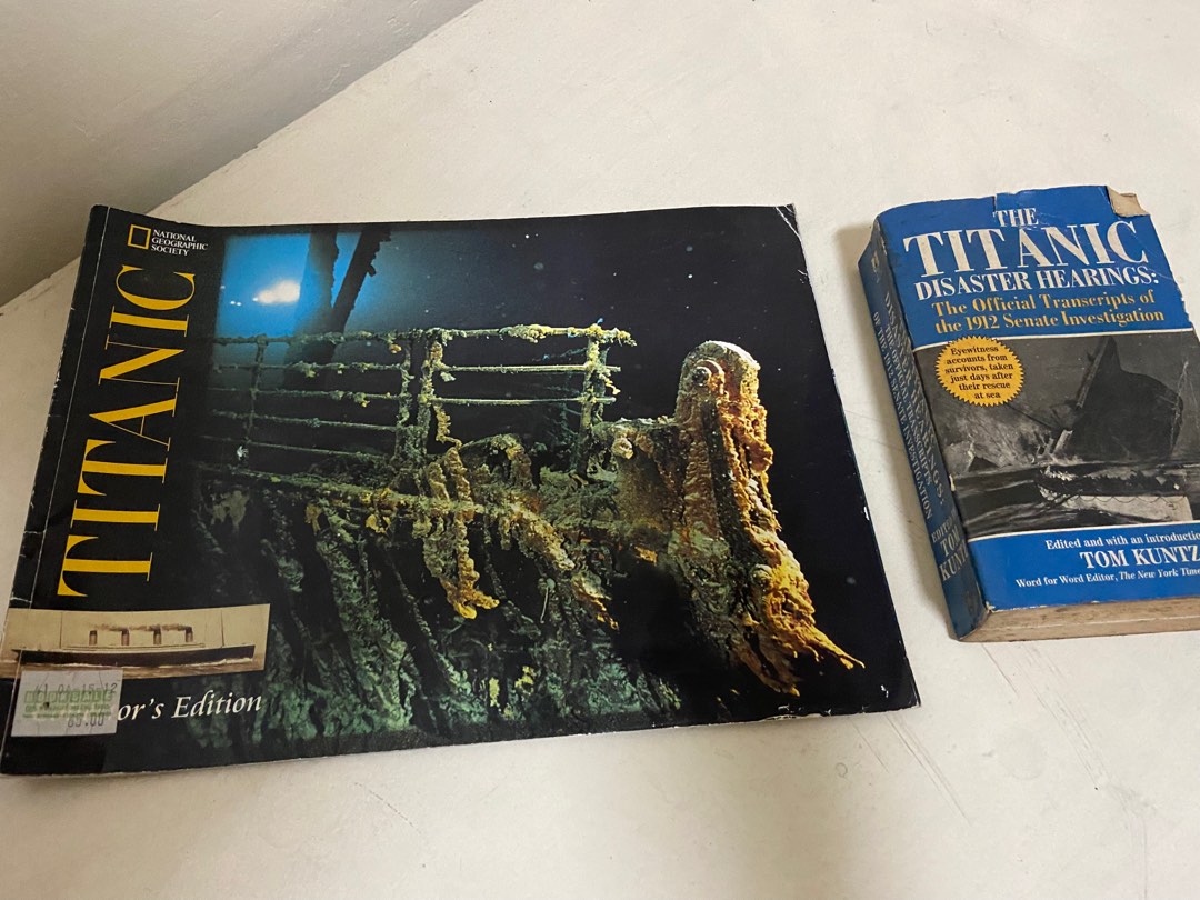 Titanic books/mags, Hobbies & Toys, Books & Magazines, Fiction & Non ...