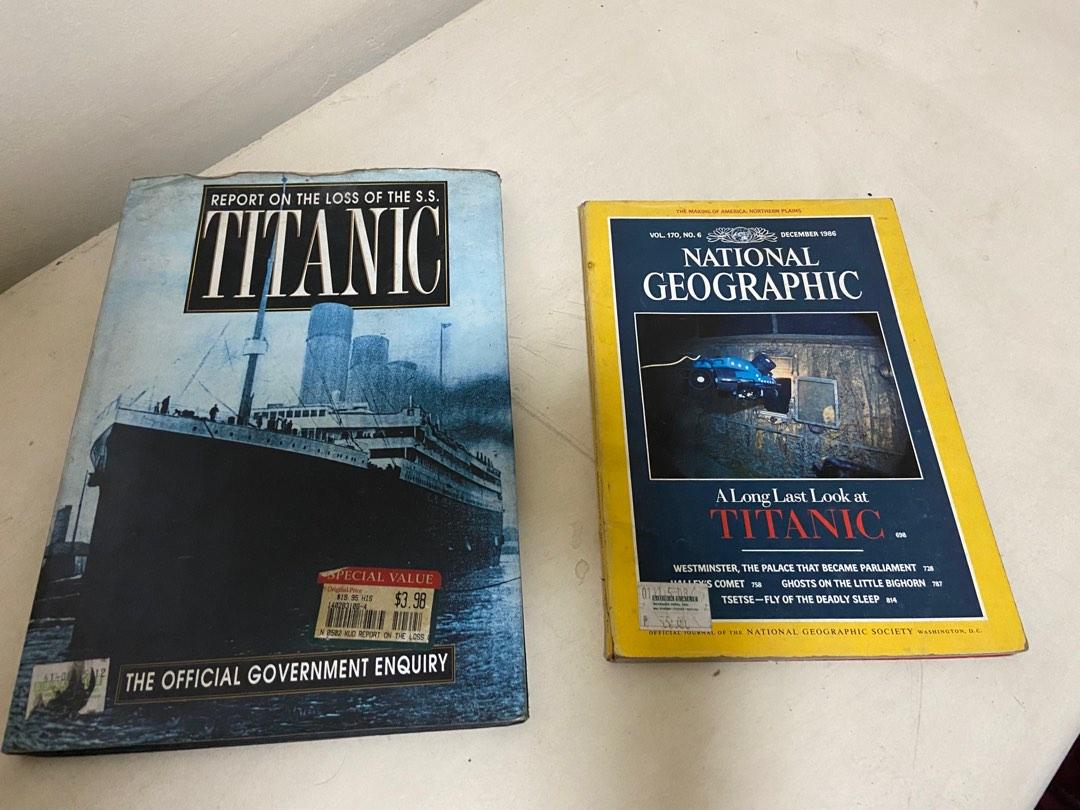 Titanic books/mags, Hobbies & Toys, Books & Magazines, Fiction & Non ...
