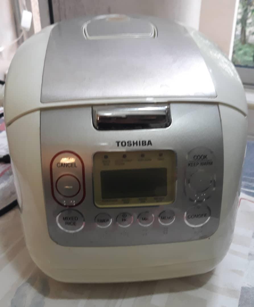 Toshiba Digital Rice Cooker (1L) RC-18NMFI, TV & Home Appliances ...