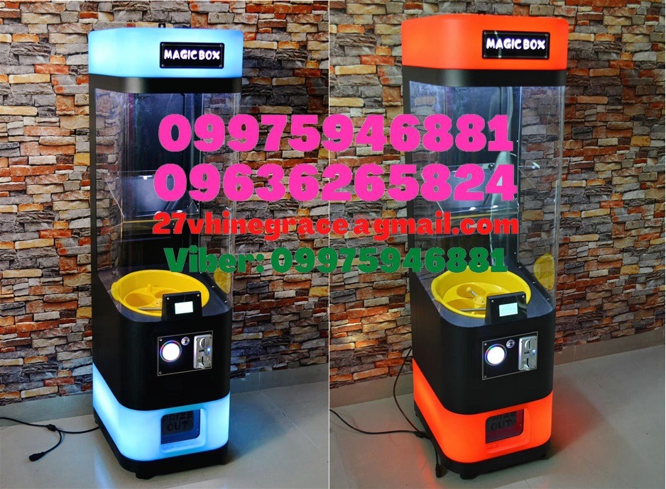 Toy Vending Machine magic box gashapon doll candy capsule, Hobbies ...