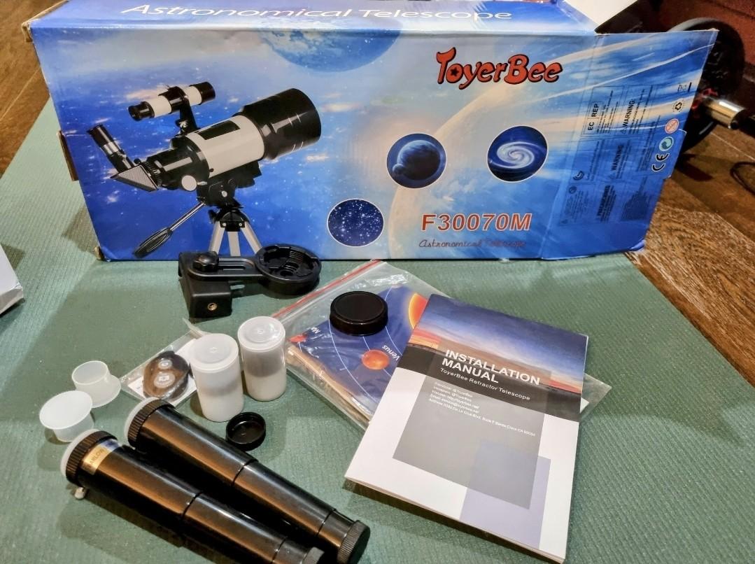 ToyerBee telescope F30070M in box complete., Mobile Phones & Gadgets ...