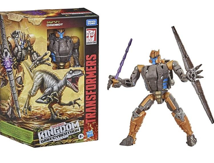 Transformers Kingdom War for Cybertron Trilogy a) Dinobot Voyager Class ...