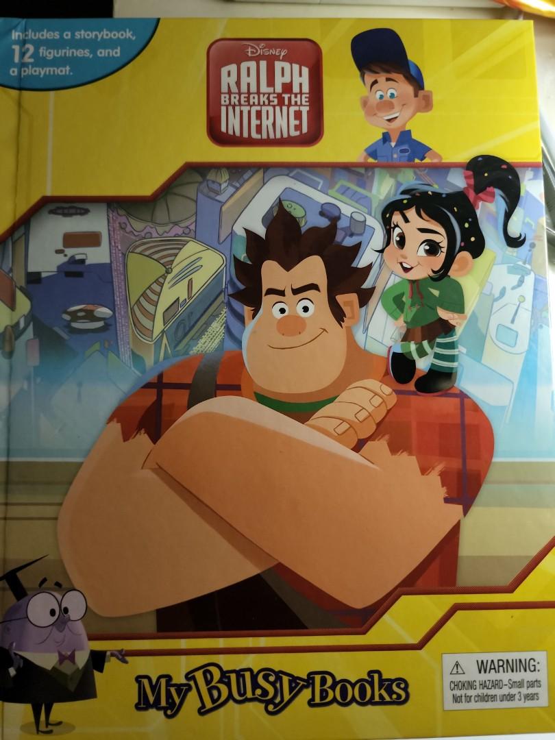 Trolls and Ralph breaks the internet,My Busy Book, Hobbies & Toys, Books & Magazines, Children's ...