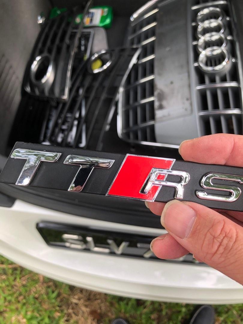 Ttrs front grille emblem, Car Accessories, Accessories on Carousell