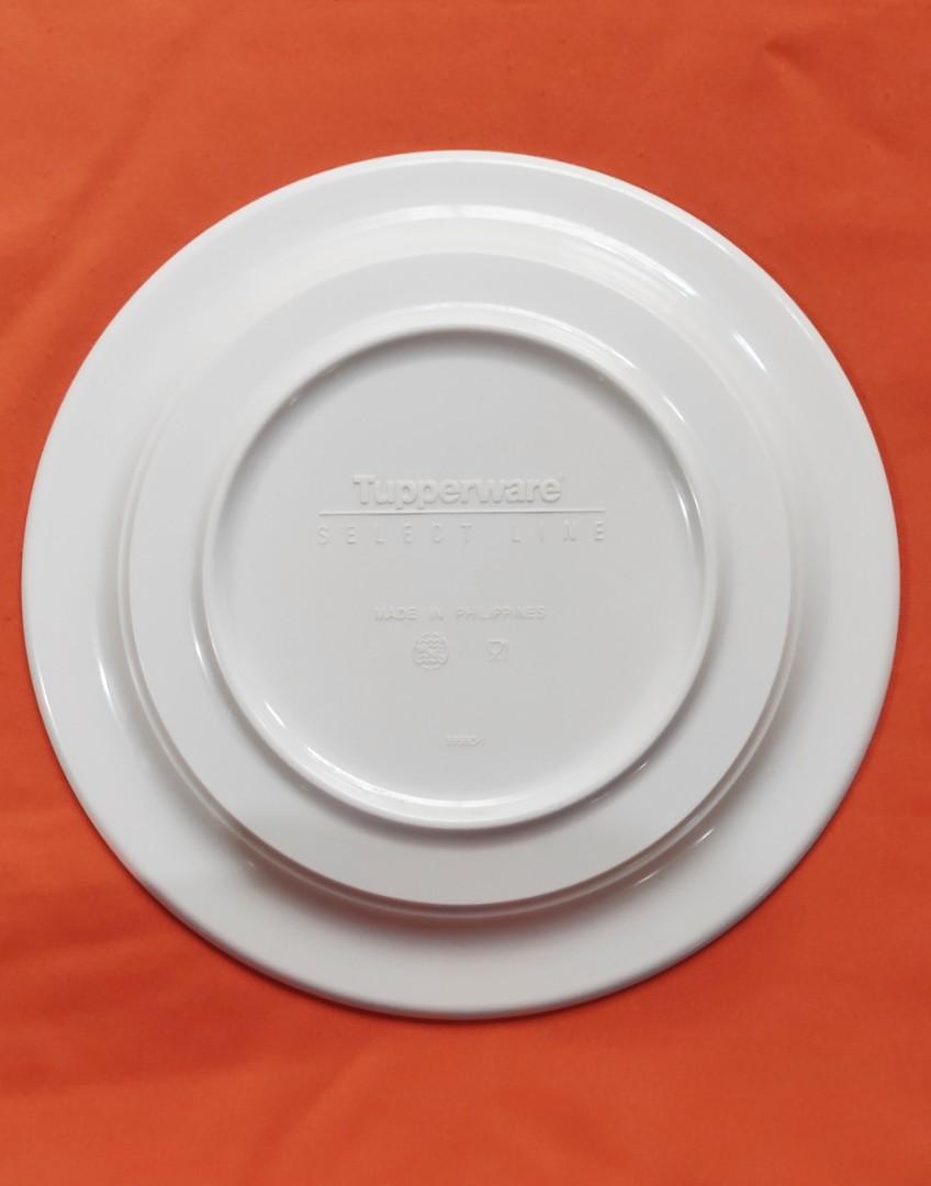 Tupperware Select Line Dinner Plates, Furniture & Home Living ...