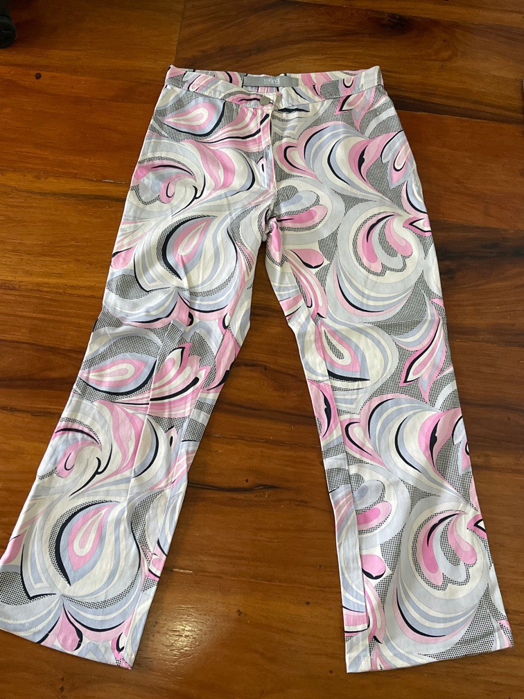 VERSACE EARLY 2000s PANTS, Women's Fashion, Bottoms, Other Bottoms on ...