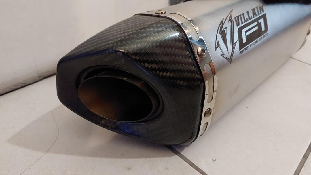 Villain F1 Exhaust, Motorbikes, Motorbike Parts & Accessories, Mufflers ...