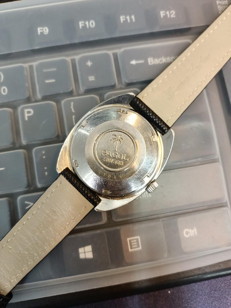 Vintage Rare Pagol M7 SW506 Swiss Automatic Men's, Men's Fashion ...