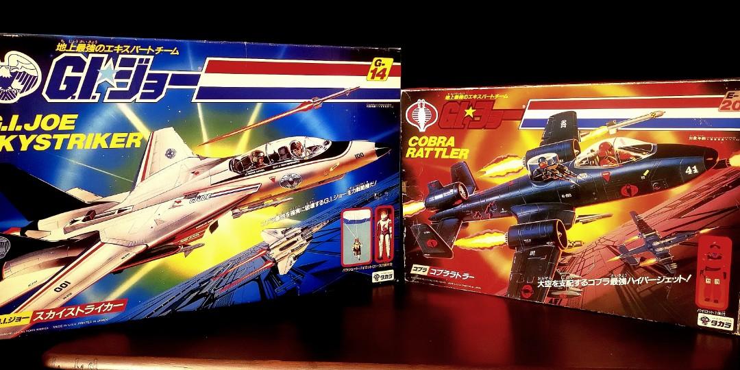 Gi Joe Vintage Toy Skystriker and Rattler, Hobbies & Toys, Toys & Games ...