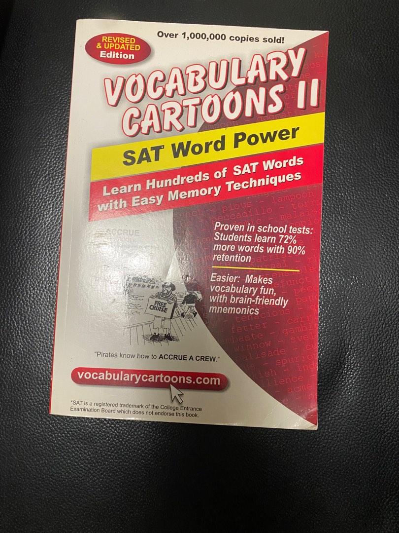 Vocabulary cartoons vol 1 &2, Hobbies & Toys, Books & Magazines ...