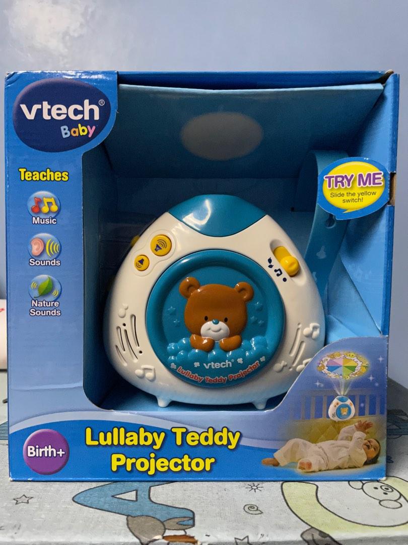 Vtech baby blue lullaby teddy projector, Babies & Kids, Infant Playtime ...