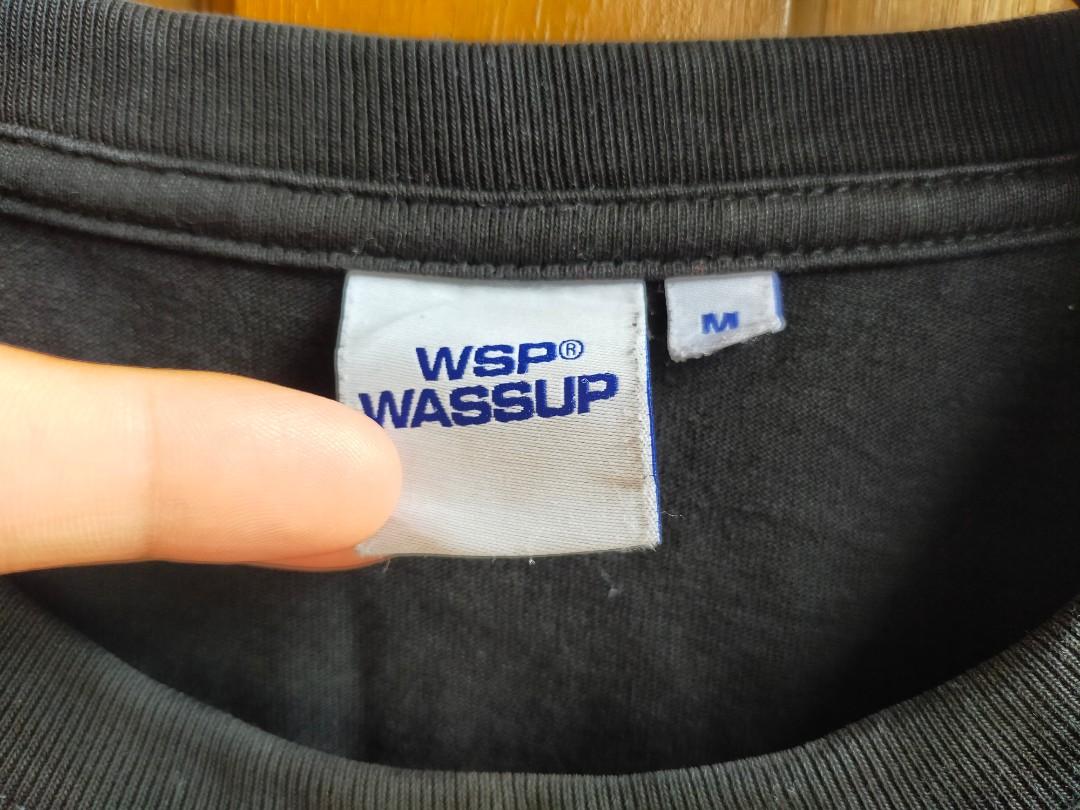 Wassup logo shirt black, Men's Fashion, Tops & Sets, Tshirts & Polo ...