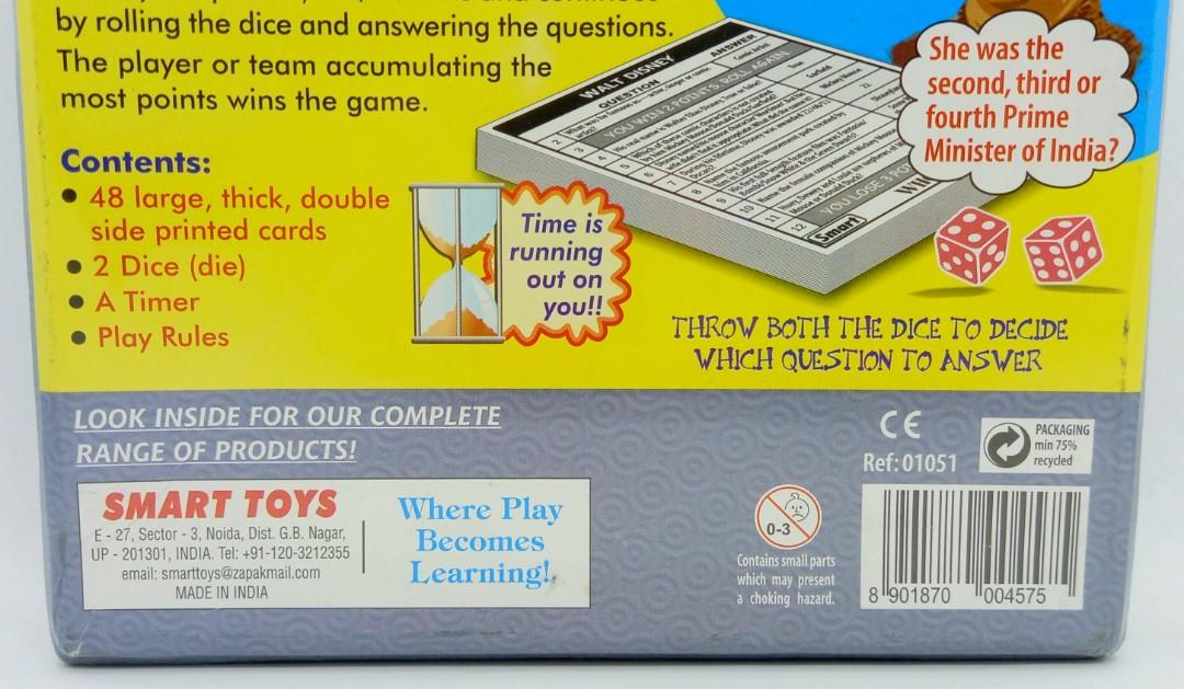 WHO AM I? (Quiz On 48 Famous People Of The World) Card Game, Hobbies ...