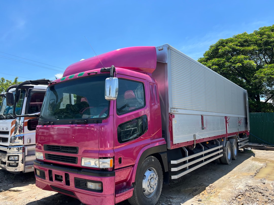 Wing van fuso super great moliye double diff 10 wheelers, Special ...