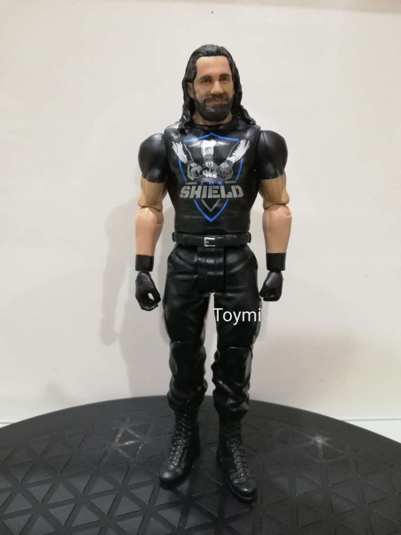 WWE Mattel Seth Rollings Shield Wrestling Action Figure, Hobbies & Toys ...