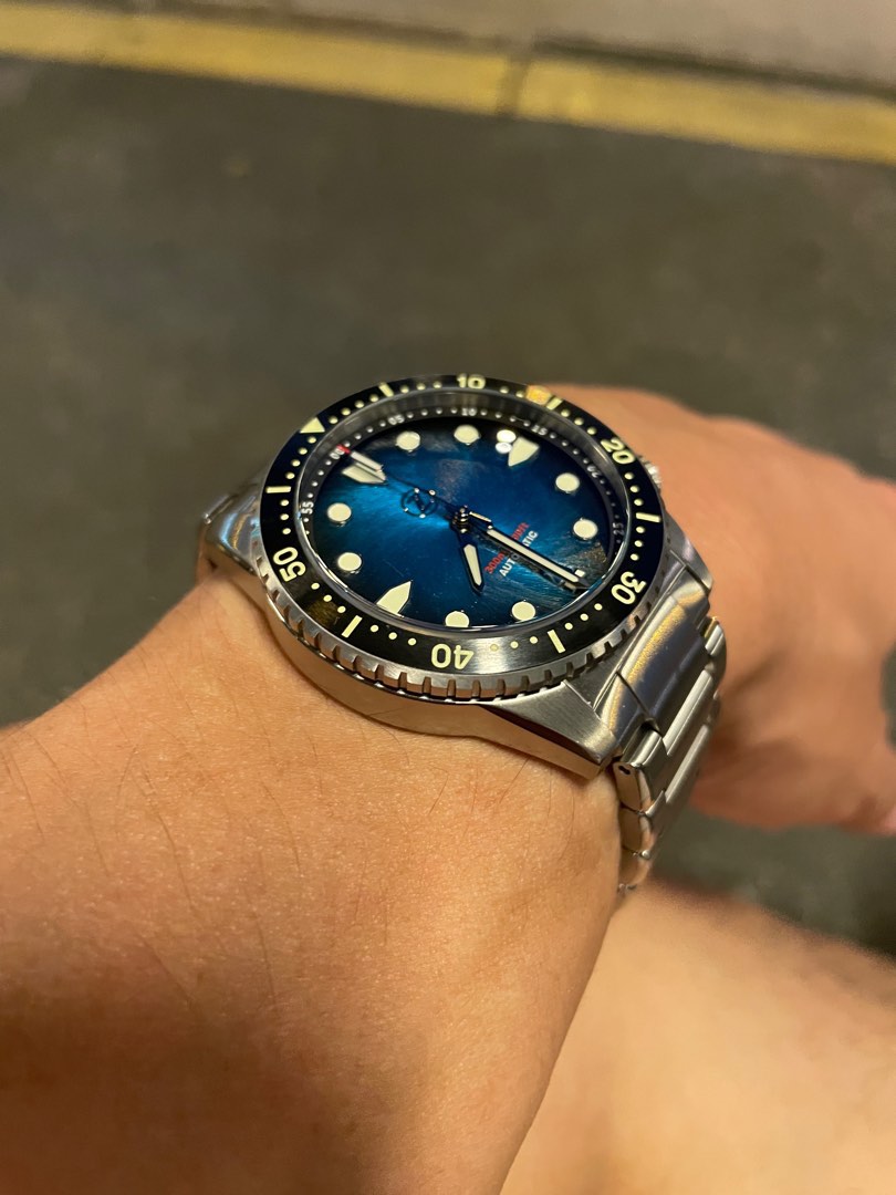 Zelos Mako V3 Titanium Teal, Men's Fashion, Watches & Accessories ...