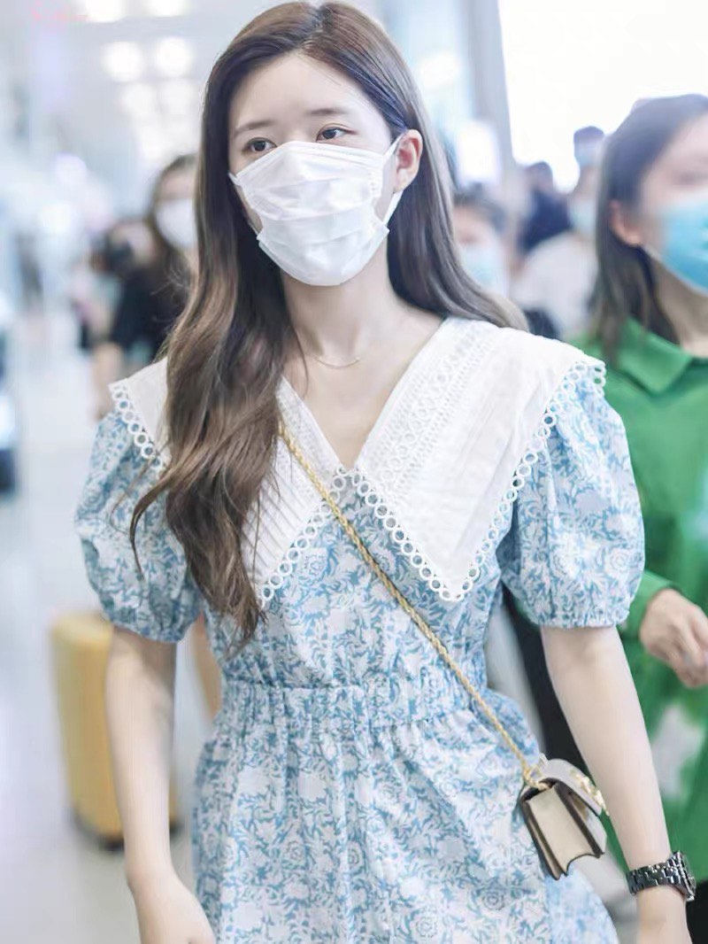 Zhao Lu Si floral dress, Women's Fashion, Dresses & Sets, Dresses on ...