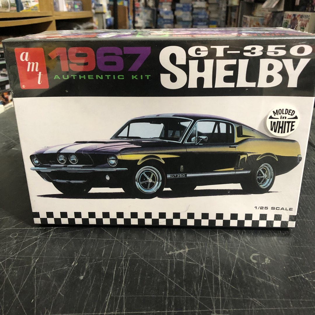 1/25 1/24 AMT Shelby GT-350 1967 Model Kit, Hobbies & Toys, Toys ...