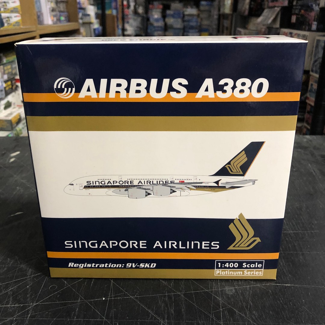 1:400 Phoenix Singapore Airlines SIA A380 Diecast Model, Hobbies & Toys ...