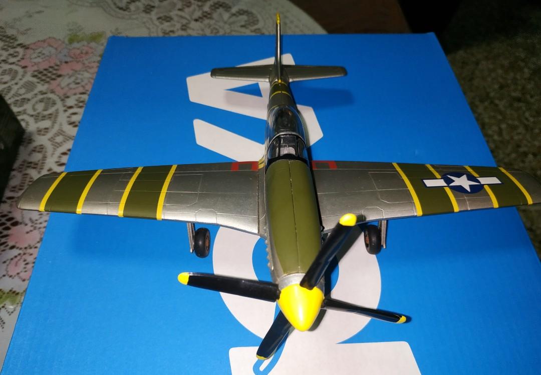 1/48 P-51D MUSTANG " THE FLYING UNDERTAKER ". ACE PILOT MAJ. WILLIAM ...