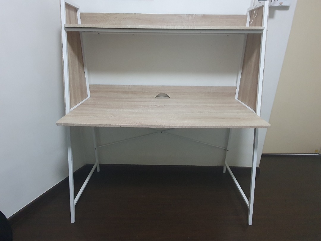 2 level study table, Furniture & Home Living, Furniture, Tables & Sets ...