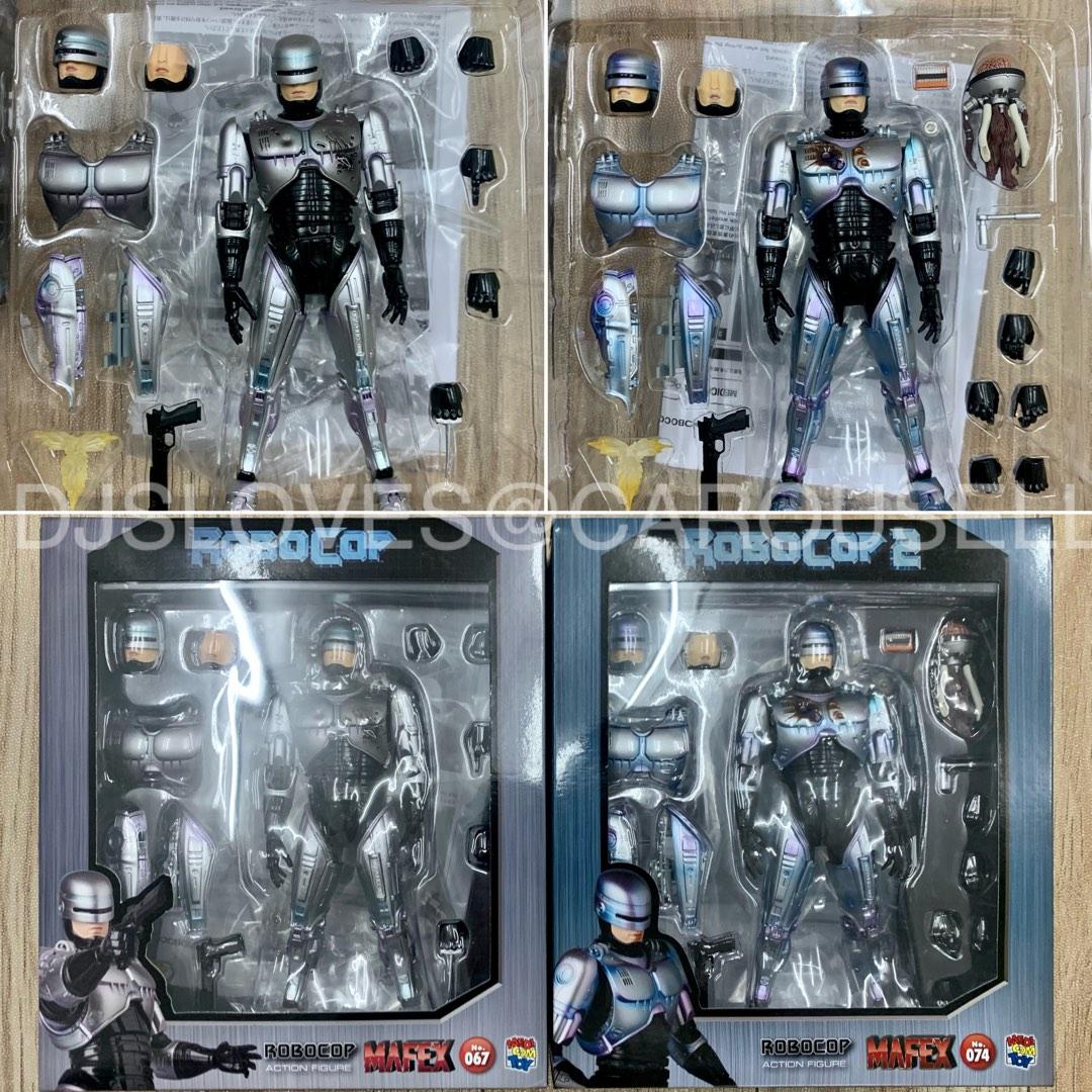 Sold 現 2盒 Mafex Robocop 1 + 2 鐵甲威龍 Medicom 可夾玩 比例 Shf Neca figma marvel ...