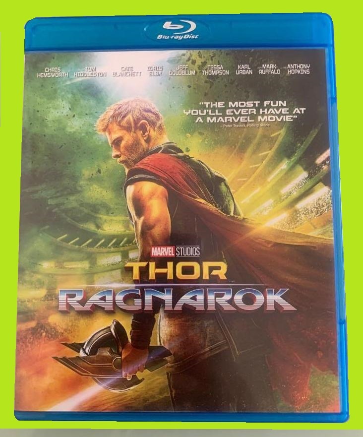 港版．雷神 3 THOR Ragnarok．Blu-ray, 興趣及遊戲, 音樂樂器 & 配件, 音樂與媒體 - CD 及 DVD ...
