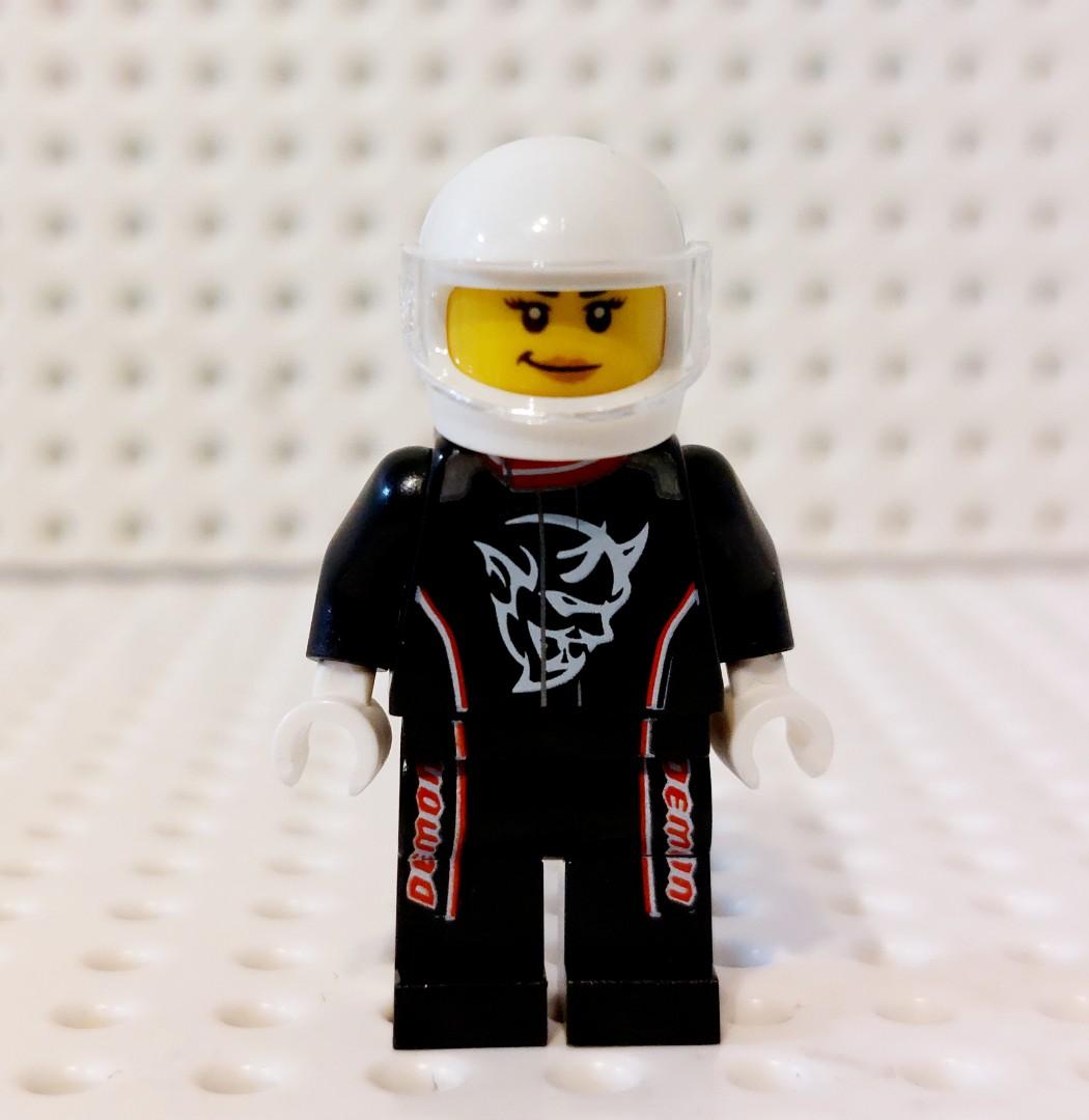 全新 lego 75893 speed champion minifigures Dodge Demon SRT Driver 賽車手 人仔 ...