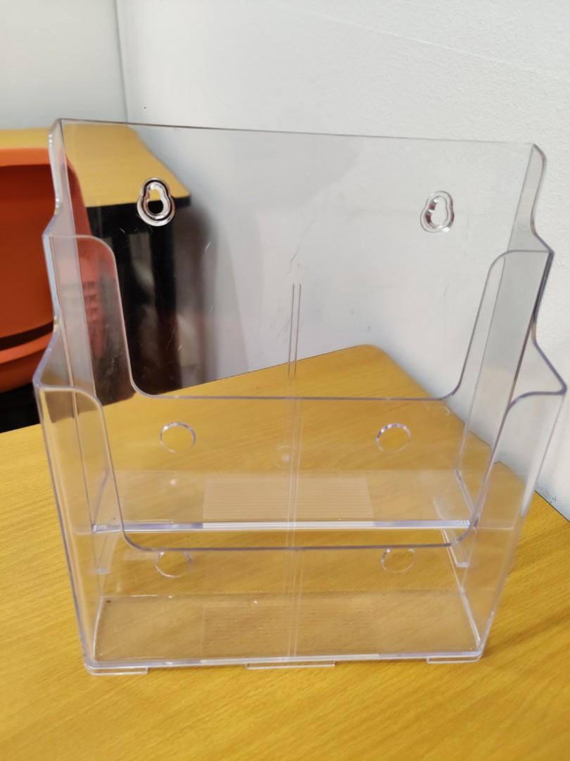 Acrylic flyer holders, Women's Fashion, Jewelry & Organisers, Accessory ...