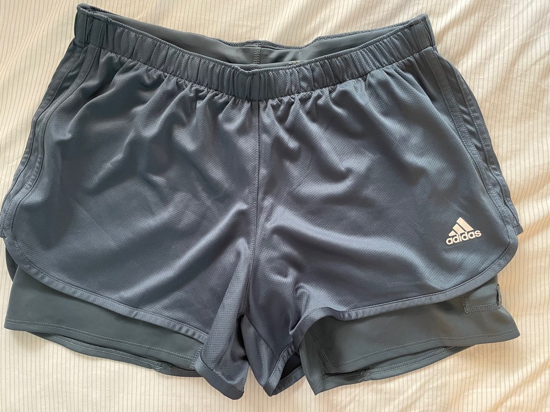 Adidas running shorts with phone pocket inside, Women's Fashion ...