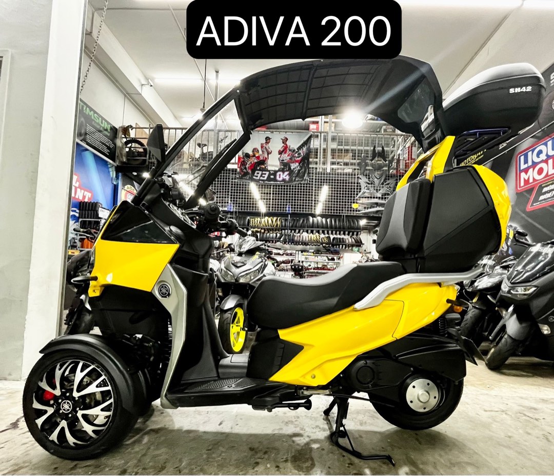 Adiva 200, Motorcycles, Motorcycles for Sale, Class 2B on Carousell