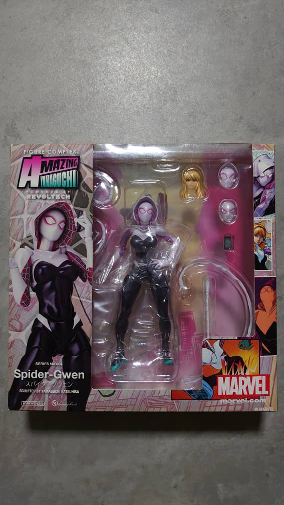 Amazing Yamaguchi Revoltech NO 004 Spider-Gwen, Hobbies & Toys, Toys ...