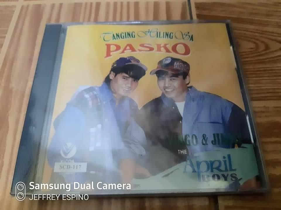 April Boys Vingo and Jimmy Tanging Hiling as Pasko opm cd, Hobbies & Toys, Music & Media, CDs ...