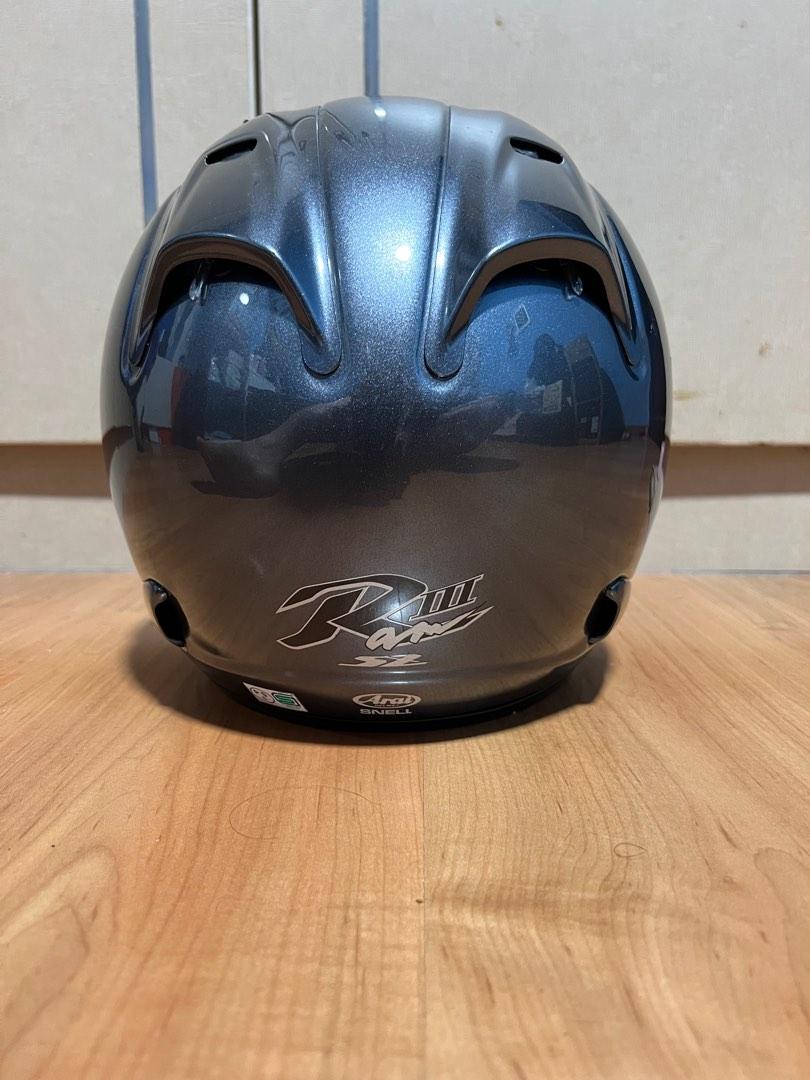 Arai Ram 3 Gunmetal, Motorcycles, Motorcycle Accessories on Carousell